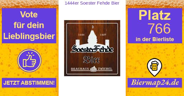 ᐅ 1444er Soester Fehde Bier Platz 775 » Test 2026