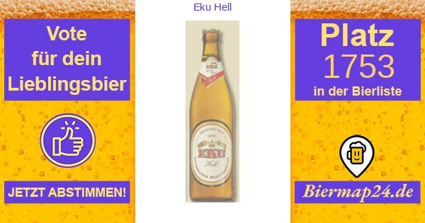 ᐅ Eku Hell Platz 1766 » Test 2025 | Biermap24