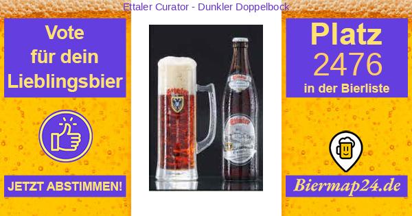 ᐅ Ettaler Curator - Dunkler Doppelbock Platz 2509 » Test 2026