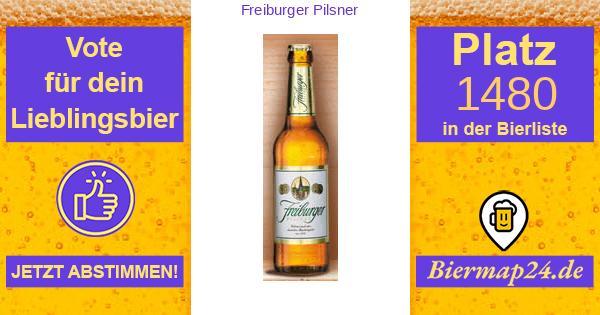 ᐅ Freiburger Pilsner Platz 1640 » Test 2026 | Biermap24