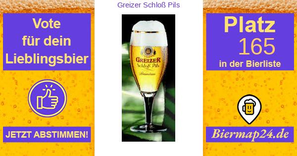ᐅ Greizer Schloß Pils Platz 182 » Test 2026 | Biermap24