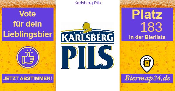 ᐅ Karlsberg Pils Platz 186 » Test 2026 | Biermap24