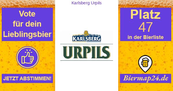 ᐅ Karlsberg Urpils Platz 47 » Test 2026 | Biermap24