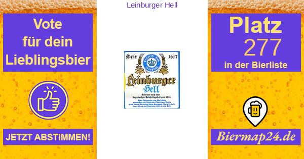 ᐅ Leinburger Hell Platz 272 » Test 2025 | Biermap24