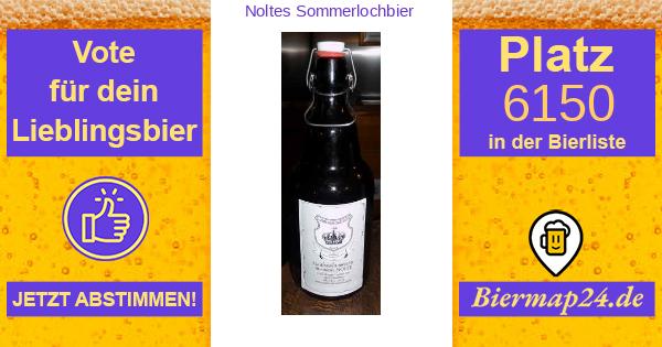 ᐅ Noltes Sommerlochbier Platz 6151 » Test 2026 | Biermap24