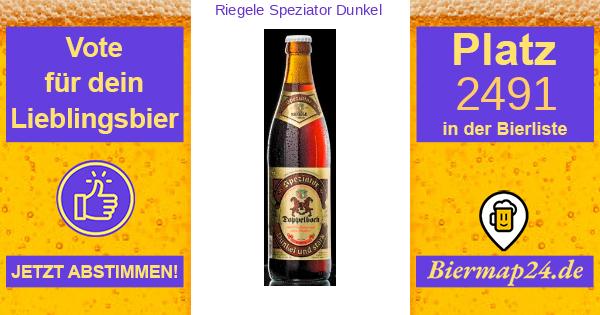 ᐅ Riegele Speziator Dunkel Platz 2778 » Test 2024