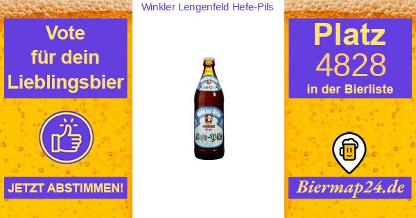 ᐅ Winkler Lengenfeld Hefe-pils Platz 4966 » Test 2026
