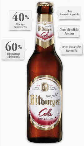 磊 Bitburger Cola Platz 7116 | Biermap24